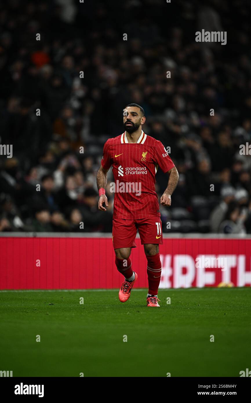 LONDON, ENGLAND - DECEMBER 22: Mohamed Salah of Liverpool F.C. full ...