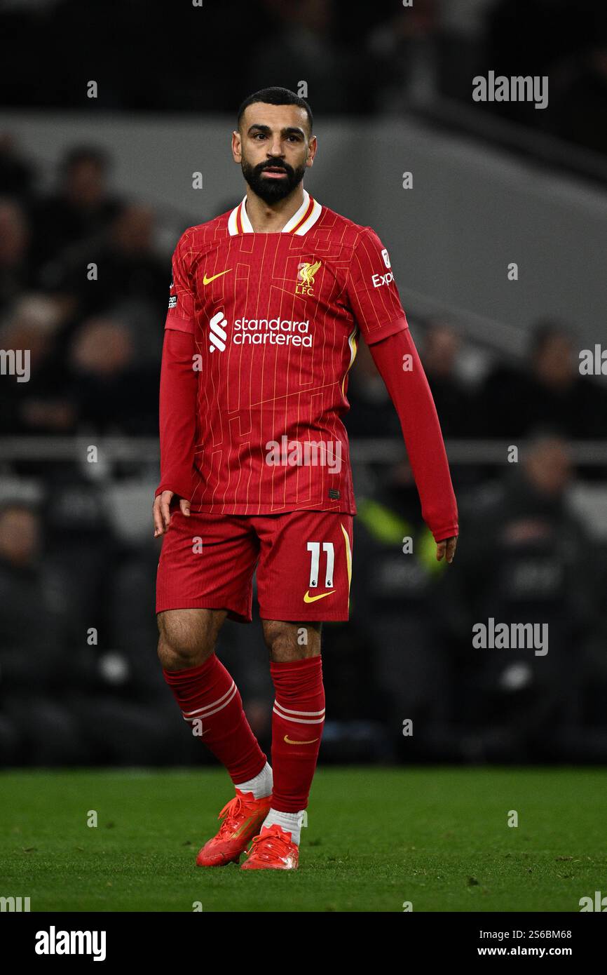 LONDON, ENGLAND - DECEMBER 22: Mohamed Salah of Liverpool F.C. full ...