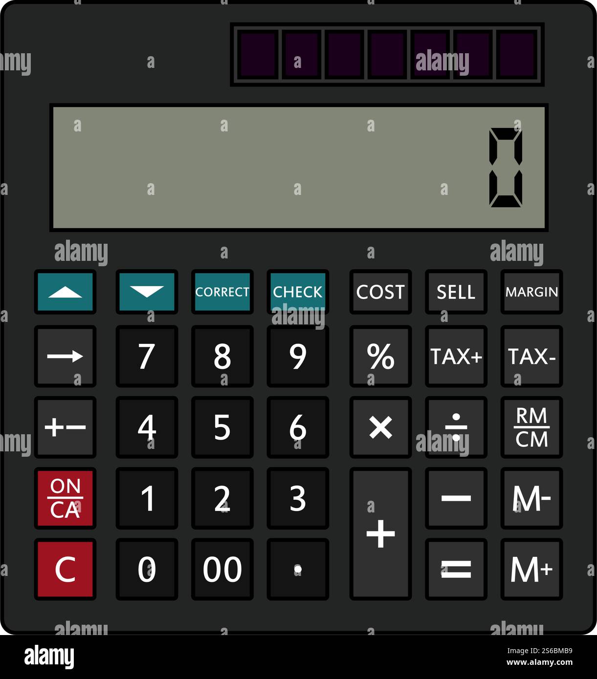 Statistical Calculator Icon. Editable Outline With Color Fill Design ...