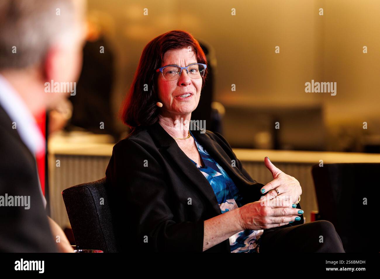 Munich, Germany. 16th Jan, 2025. Mitchell Baker, Mozilla, will be ...