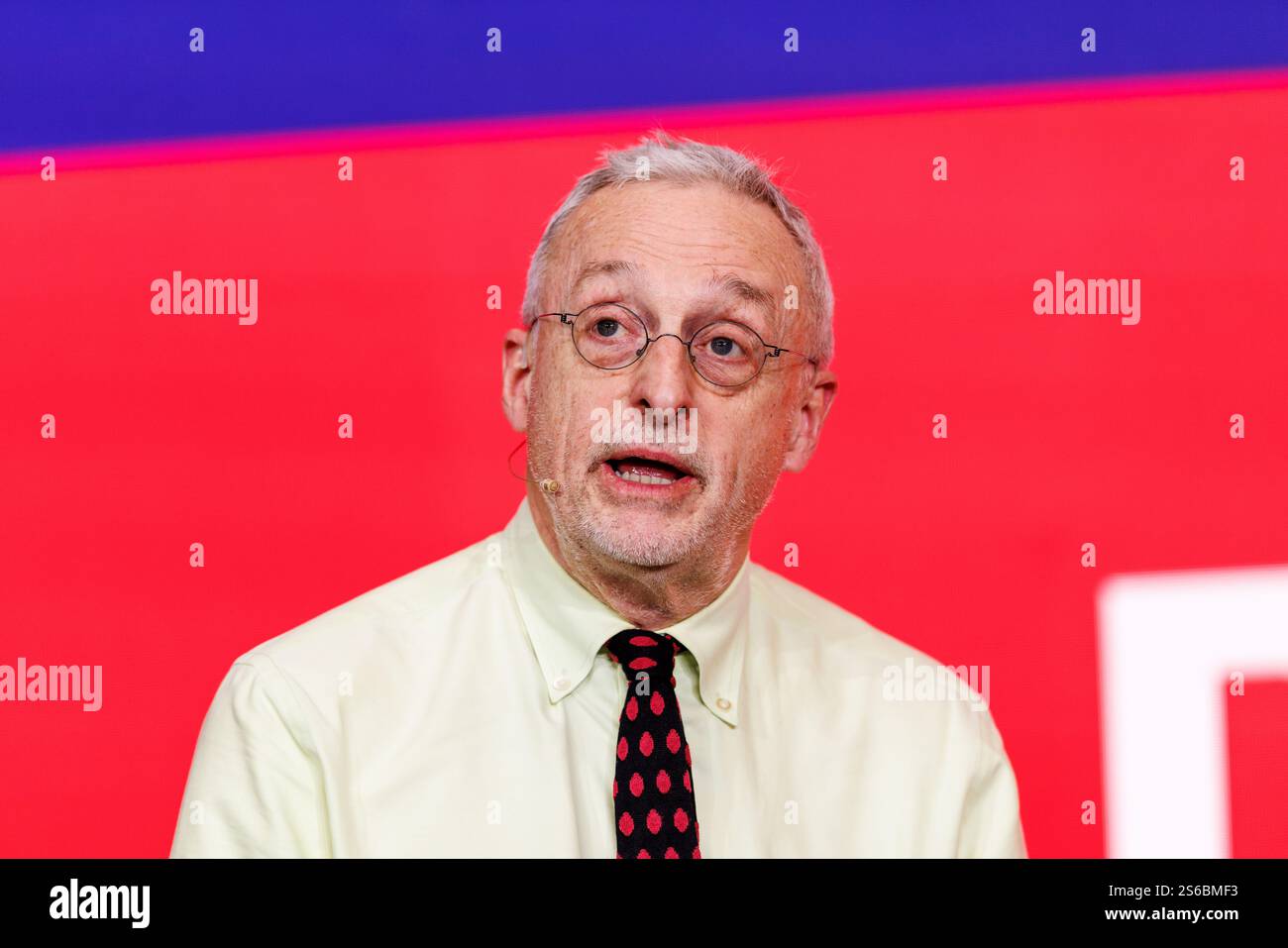 Munich, Germany. 16th Jan, 2025. David Kirkpatrick, Techonomy, will be ...