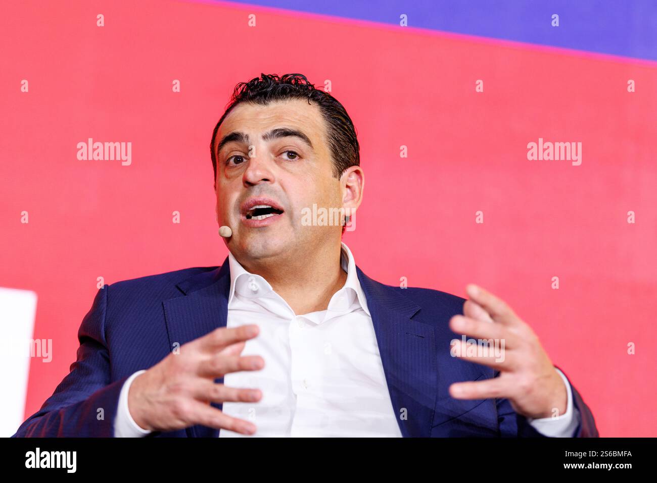 Munich, Germany. 16th Jan, 2025. Ruslan Husry, HR Group, will be ...