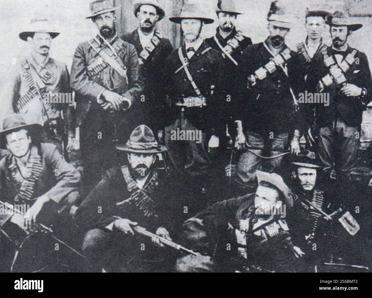 General Jan Smuts and his staff at Concordia, South Africa, May 1902 ...