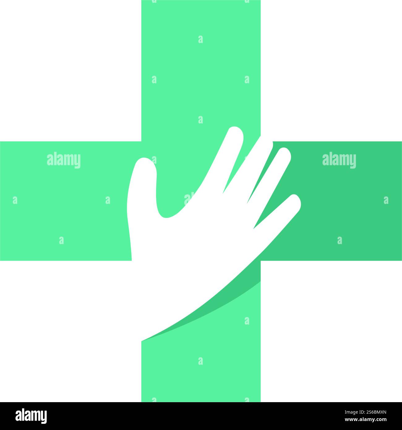 Cross Medical symbol template vector illustration design Stock Vector ...