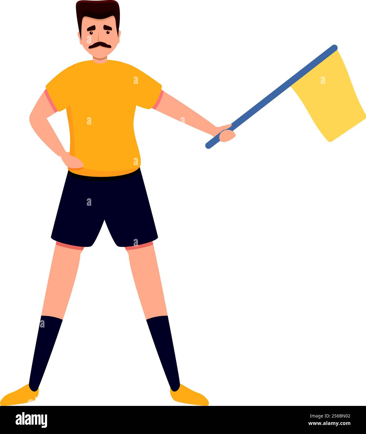 Referee soccer icon. Cartoon of referee soccer vector icon for web ...