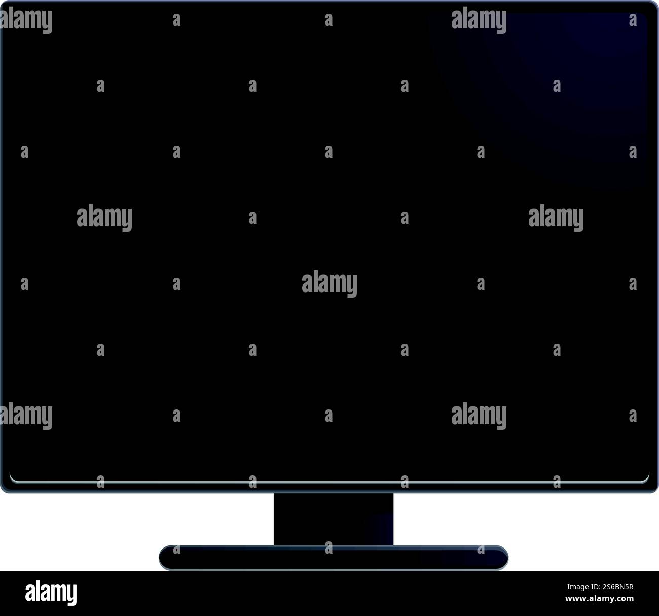 Screen monitor icon. Cartoon of screen monitor vector icon for web ...
