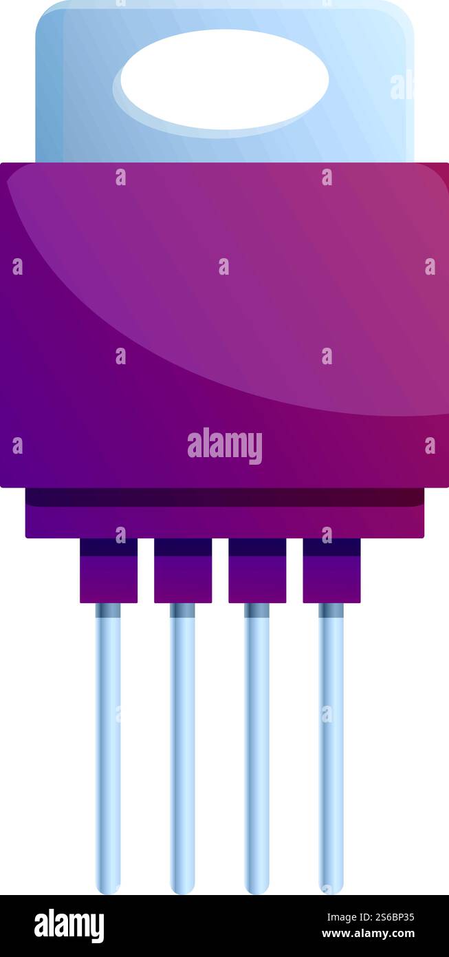 Energy capacitor icon. Cartoon of energy capacitor vector icon for web ...