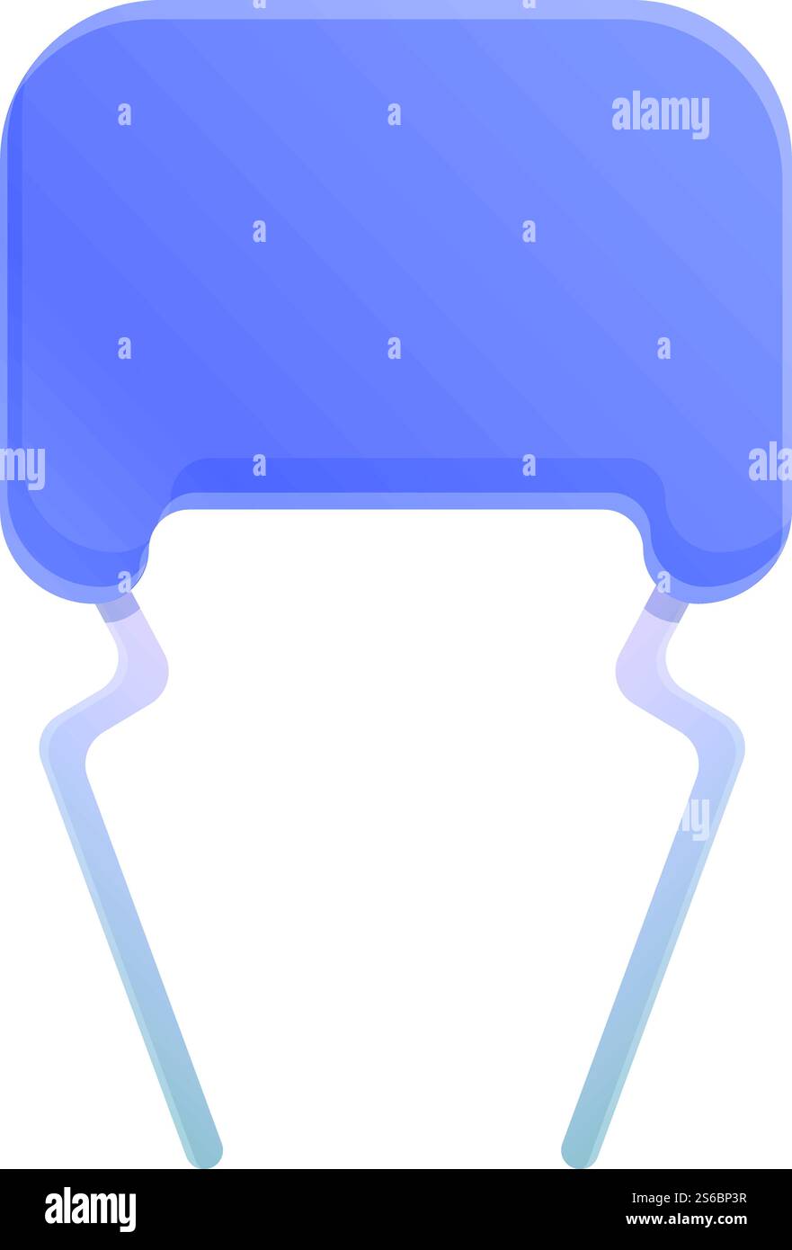 Equipment capacitor icon. Cartoon of equipment capacitor vector icon ...