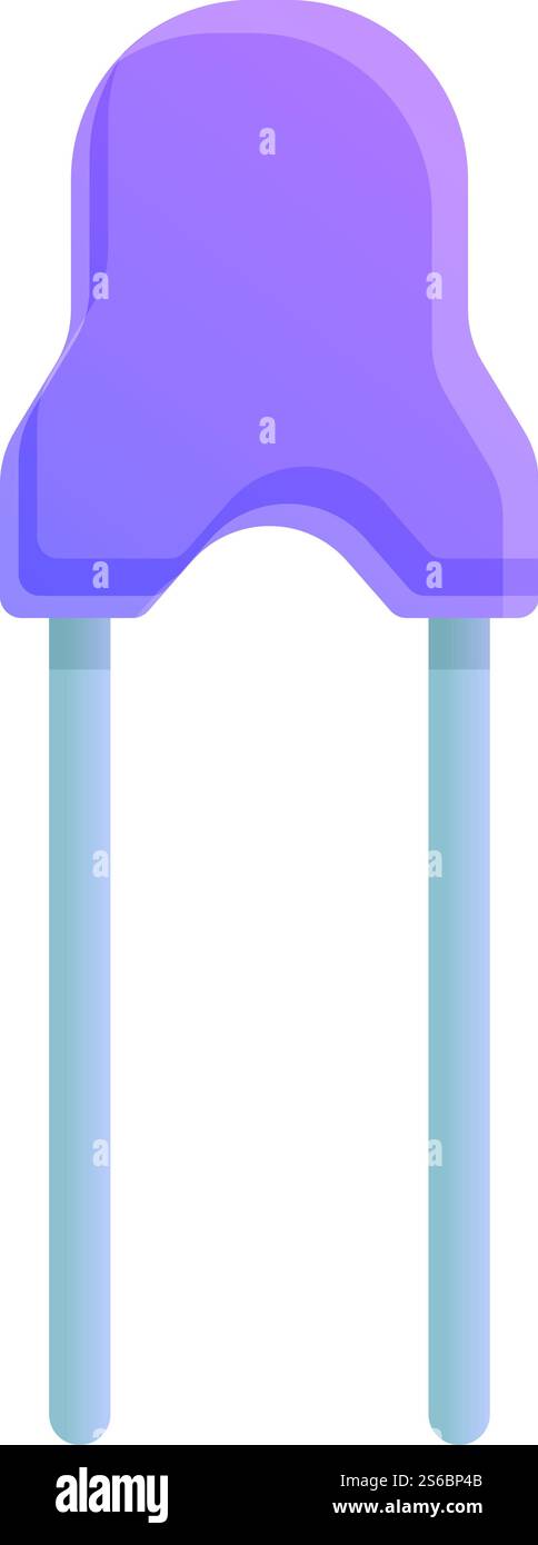 Plan capacitor icon. Cartoon of plan capacitor vector icon for web ...