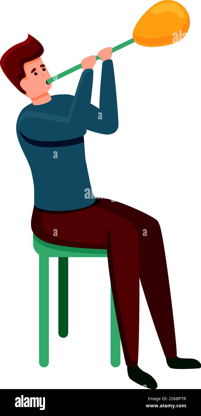 Home glass blower icon. Cartoon of home glass blower vector icon for ...