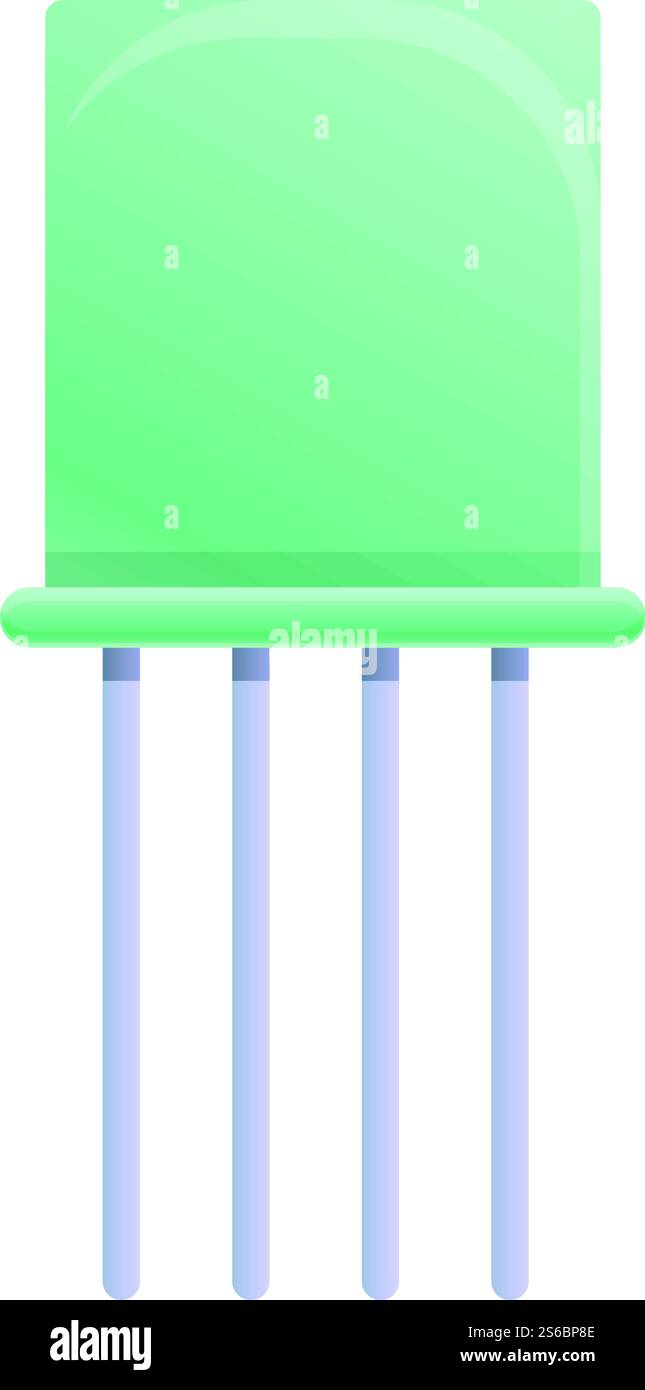 Radio capacitor icon. Cartoon of radio capacitor vector icon for web ...