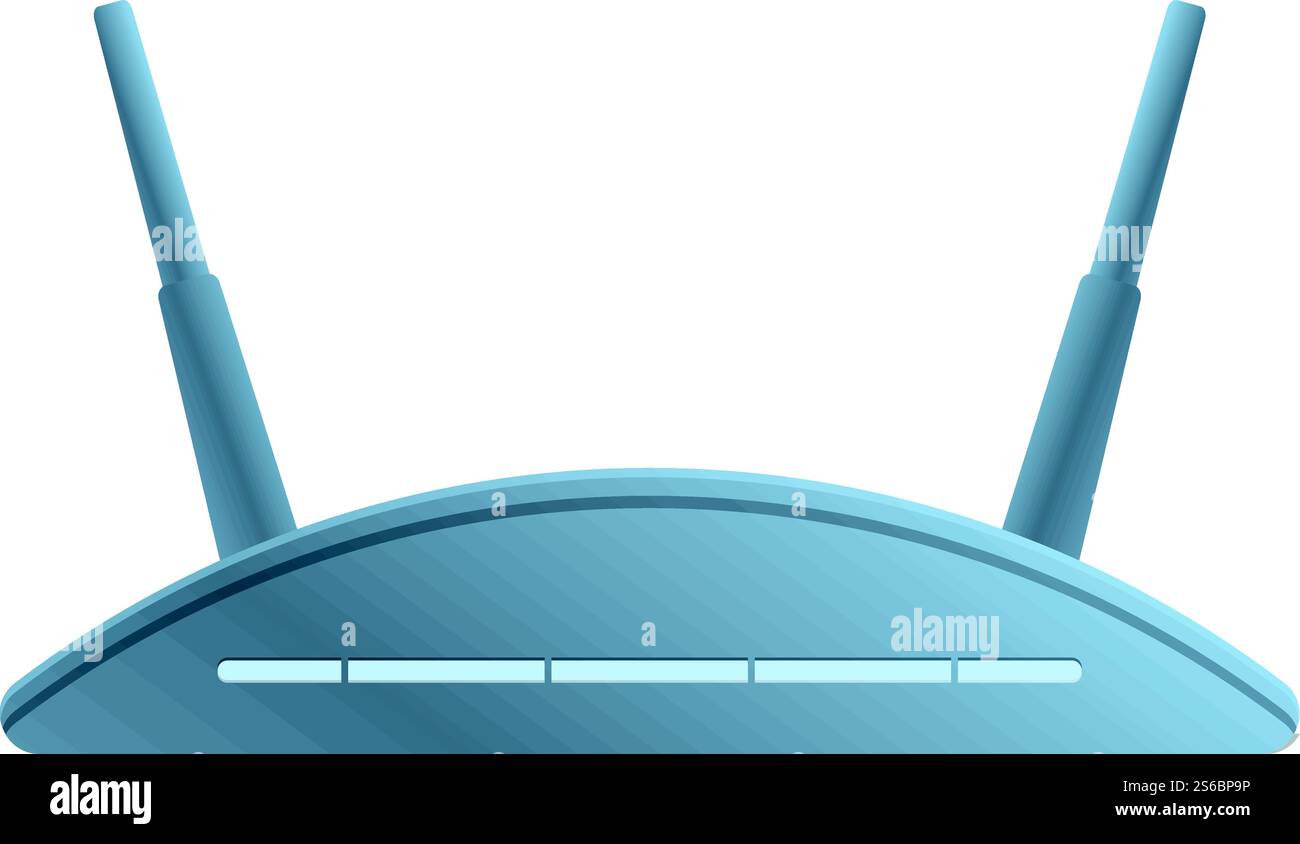 Wifi modem network icon. Cartoon of wifi modem network vector icon for ...