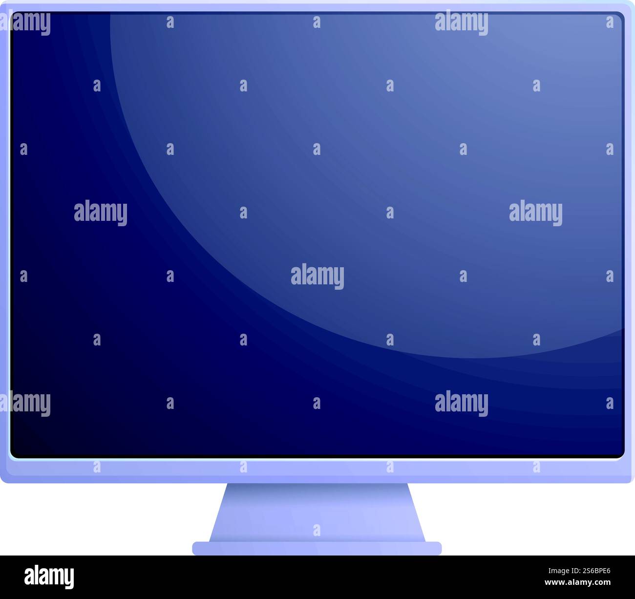 Business monitor icon. Cartoon of business monitor vector icon for web ...