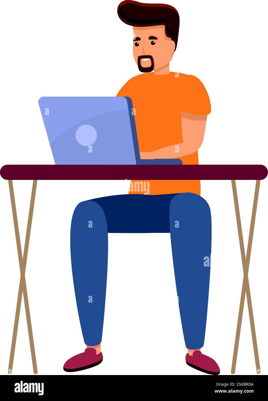 Programmer icon. Cartoon of programmer vector icon for web design ...