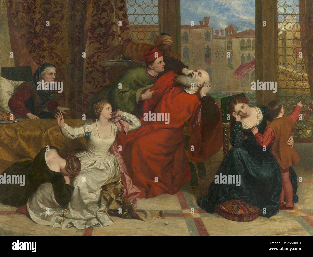 Frederick Richard Pickersgill (1820-1900) - The Death of Francesco ...