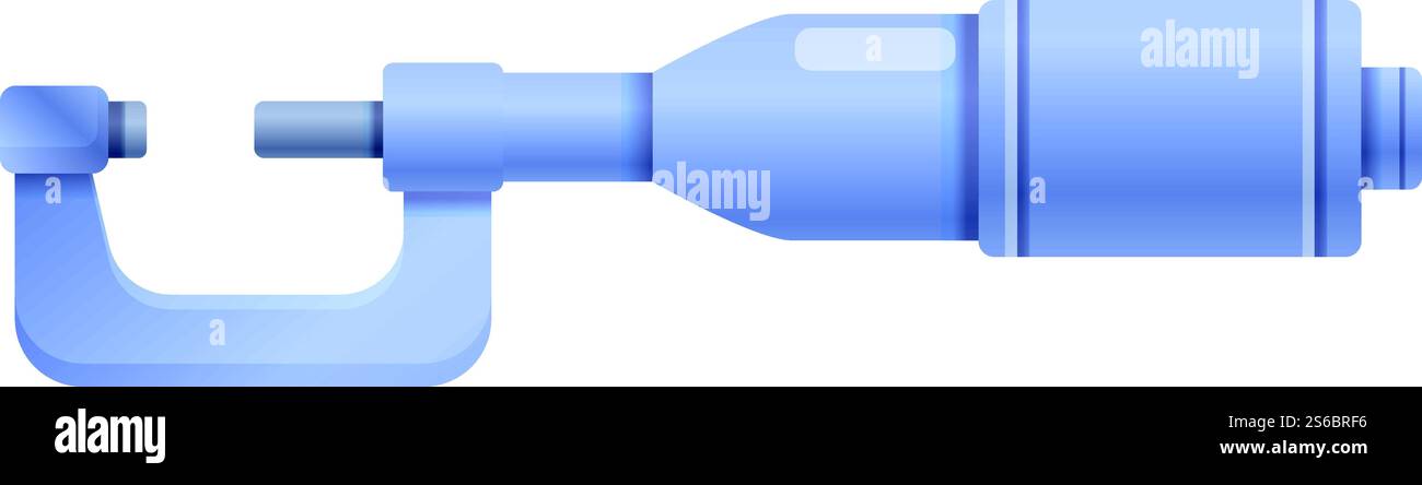 Instrument micrometer icon. Cartoon of instrument micrometer vector ...