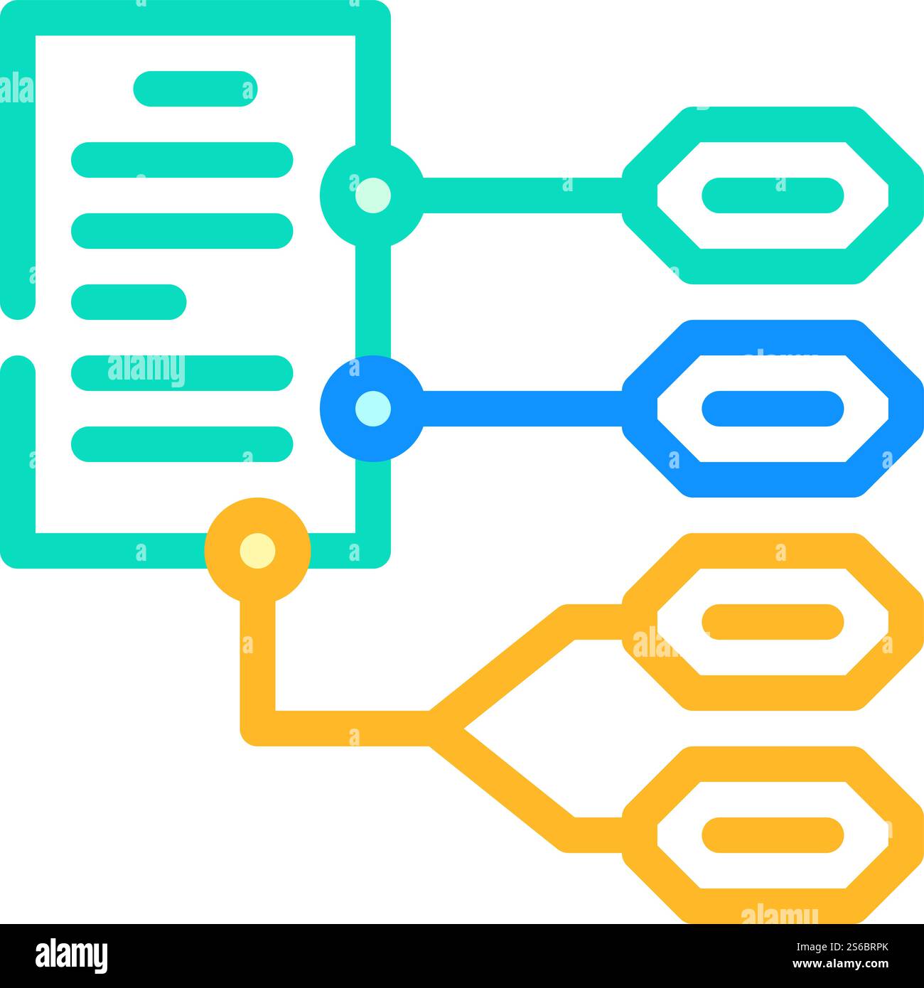 report research color icon vector. report research sign. isolated ...