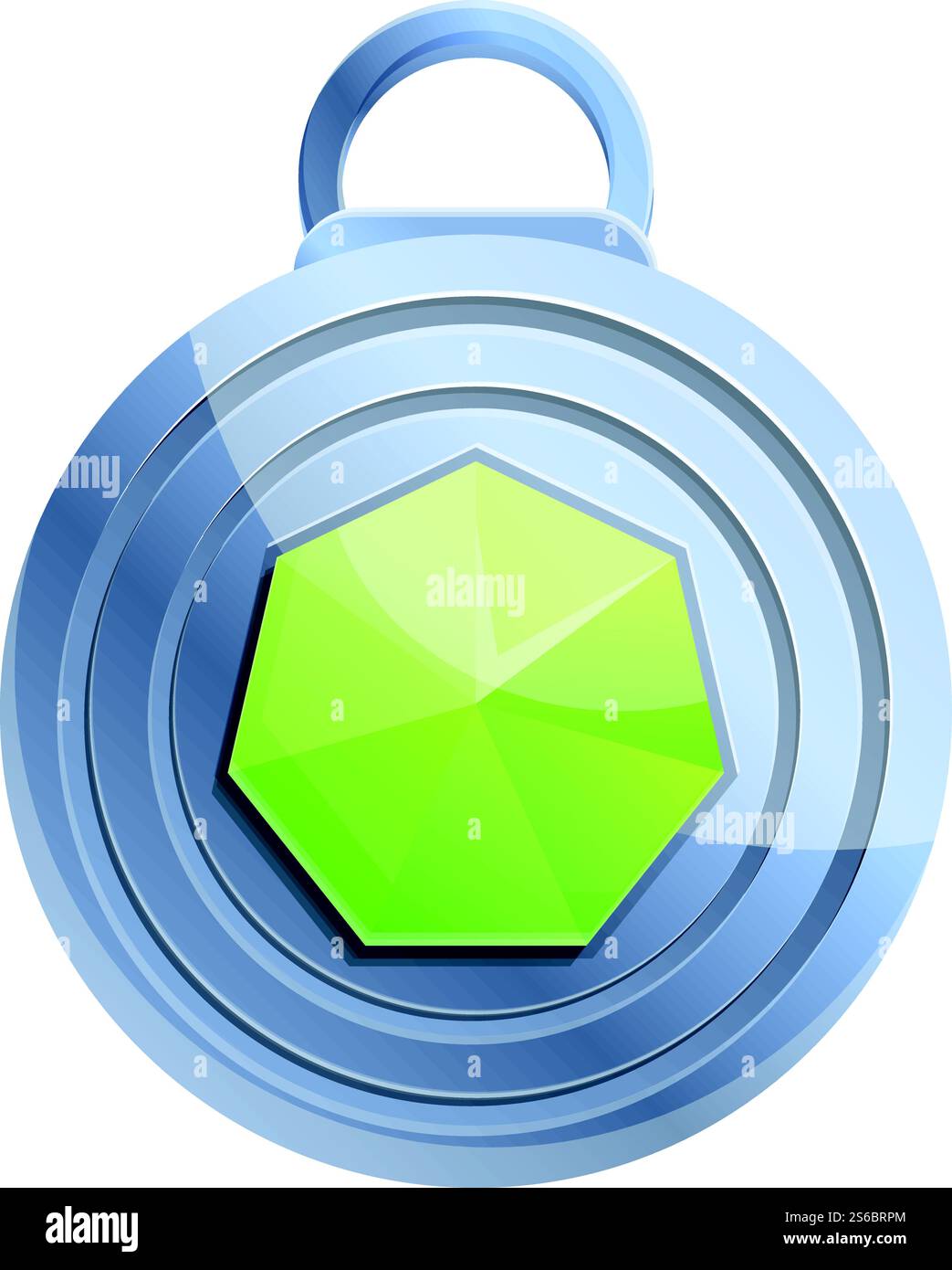 Ancient amulet icon. Cartoon of ancient amulet vector icon for web ...