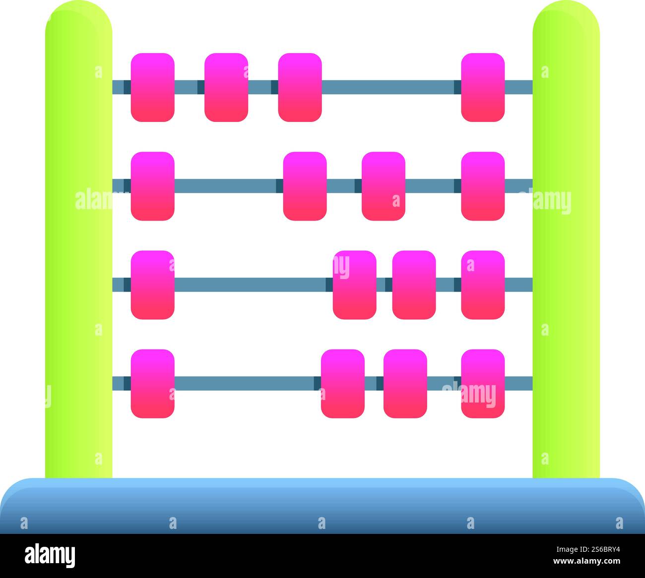 Abacus icon. Cartoon of abacus vector icon for web design isolated on ...