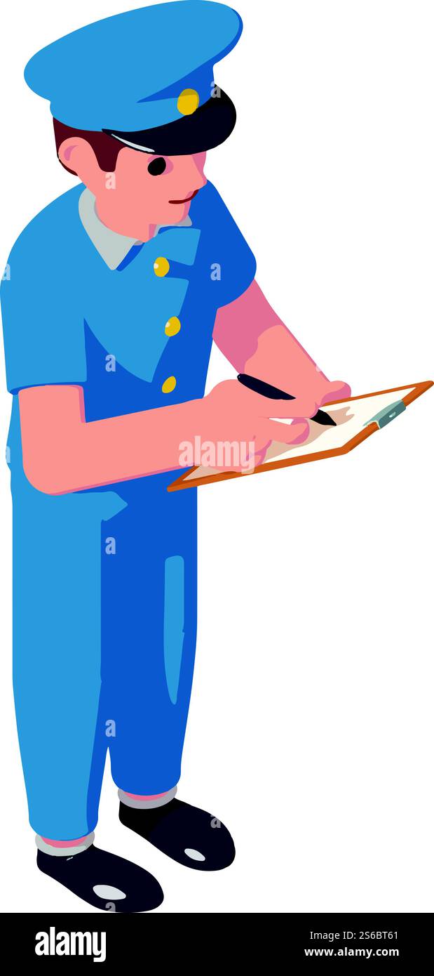 Postman service sign icon. Isometric of postman service sign vector ...