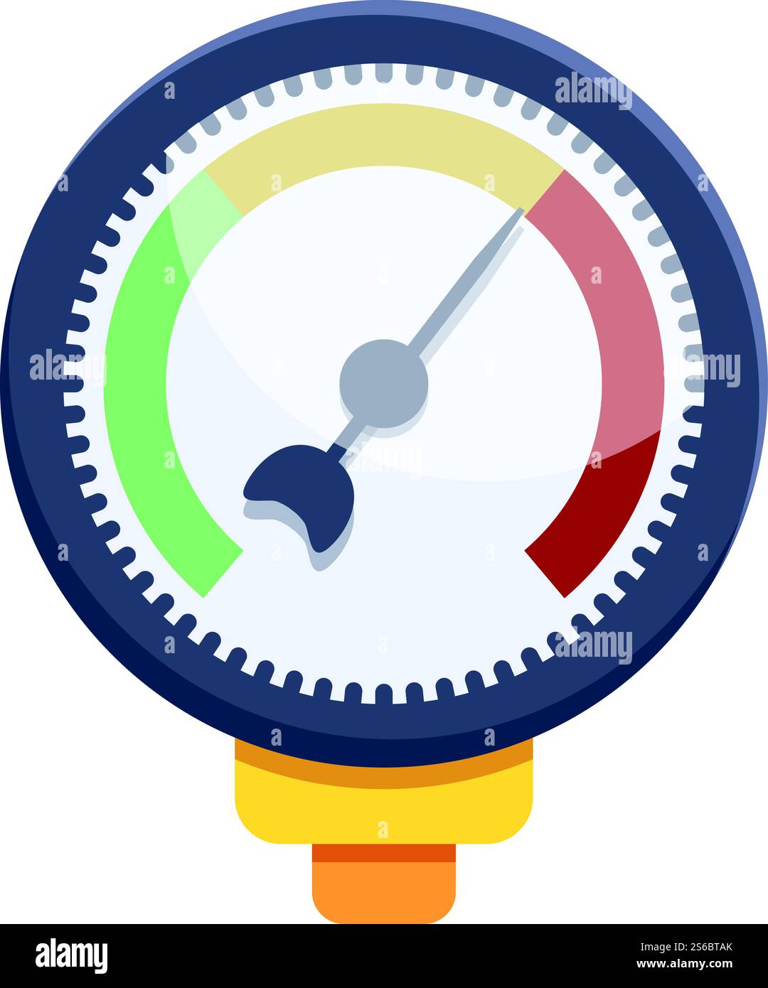 Gauge manometer icon. Cartoon of gauge manometer vector icon for web ...