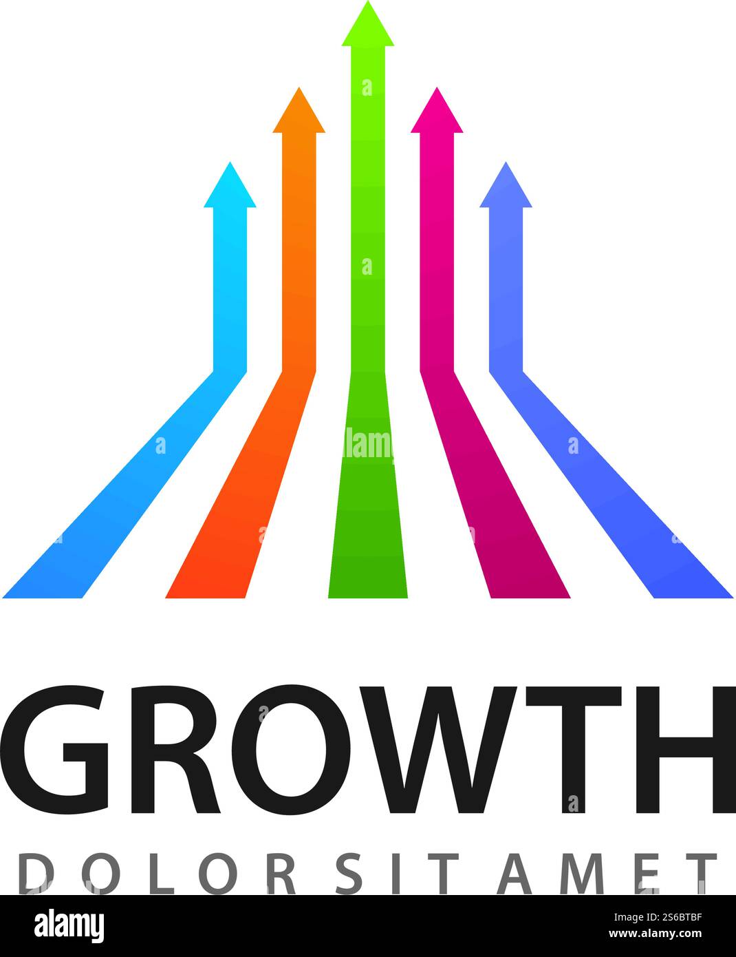 Growth arrow illustration vector design Stock Vector Image & Art - Alamy