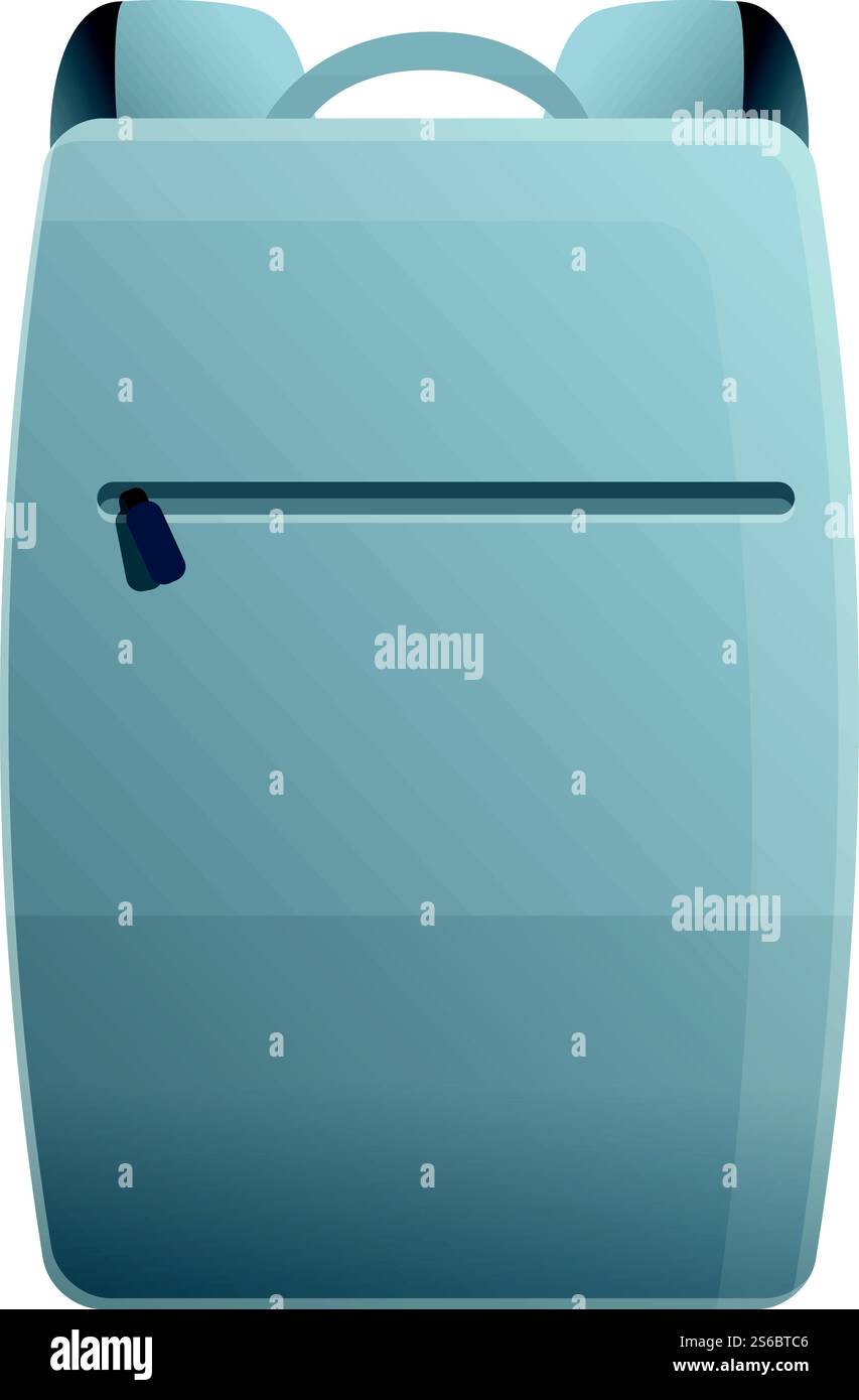 Waterproof laptop backpack icon. Cartoon of waterproof laptop backpack ...