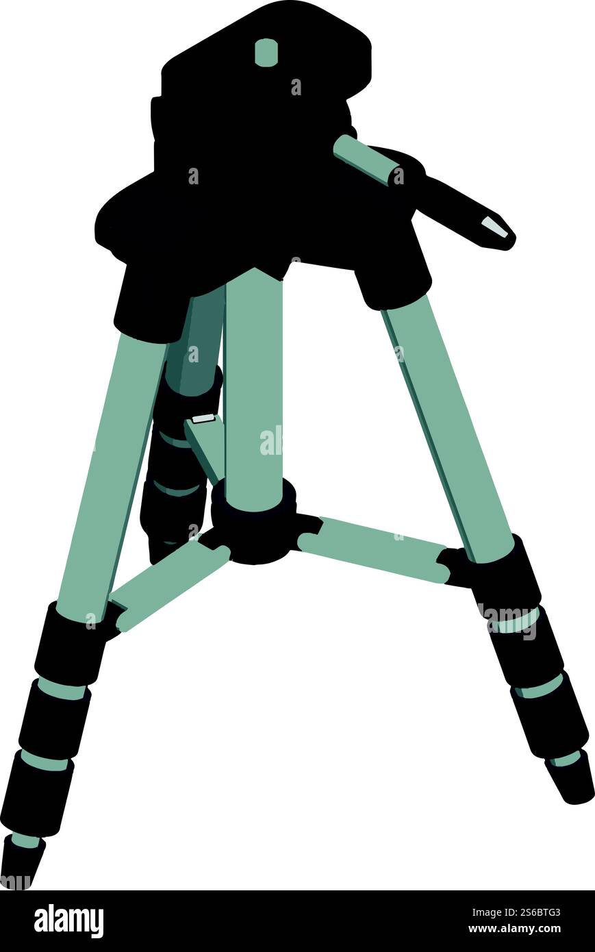 Camera tripod icon. Isometric of camera tripod vector icon for web ...