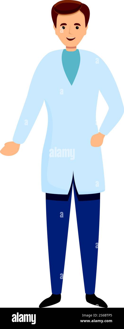 Healthcare doctor icon. Cartoon of healthcare doctor vector icon for ...