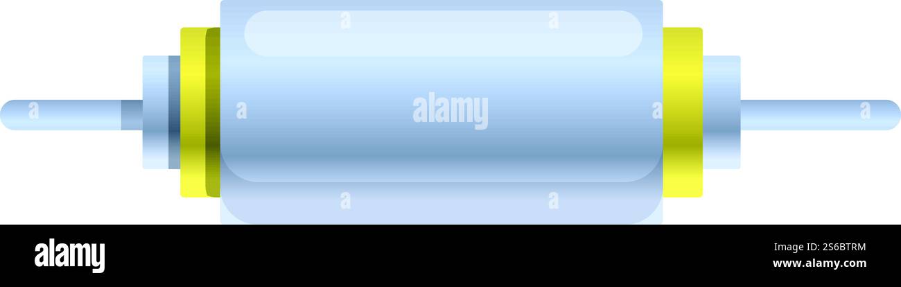 Element capacitor icon. Cartoon of element capacitor vector icon for ...