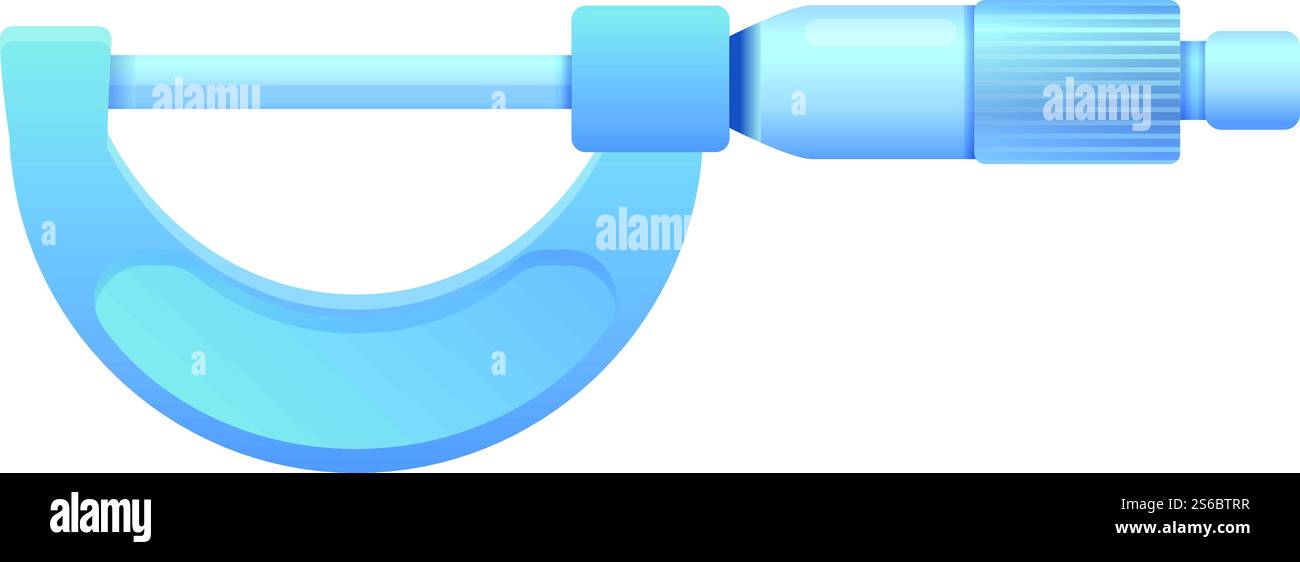 Craft micrometer icon. Cartoon of craft micrometer vector icon for web ...