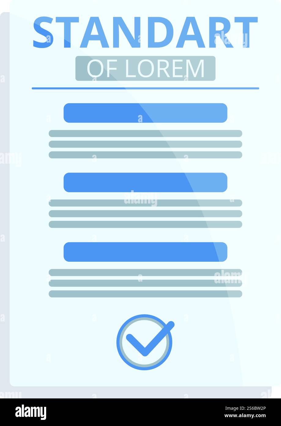 Guideline standard icon. Cartoon of guideline standard vector icon for ...