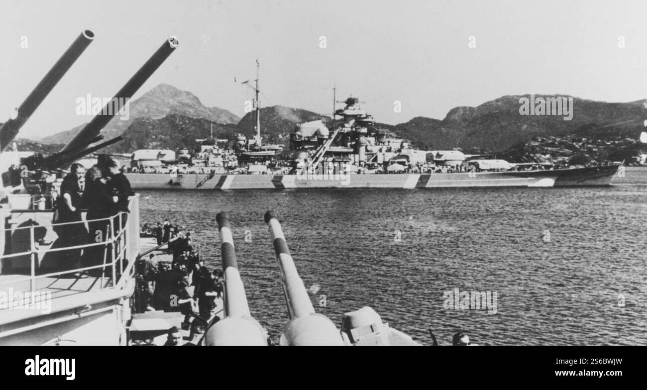 German battleship bismarck hi-res stock photography and images - Alamy
