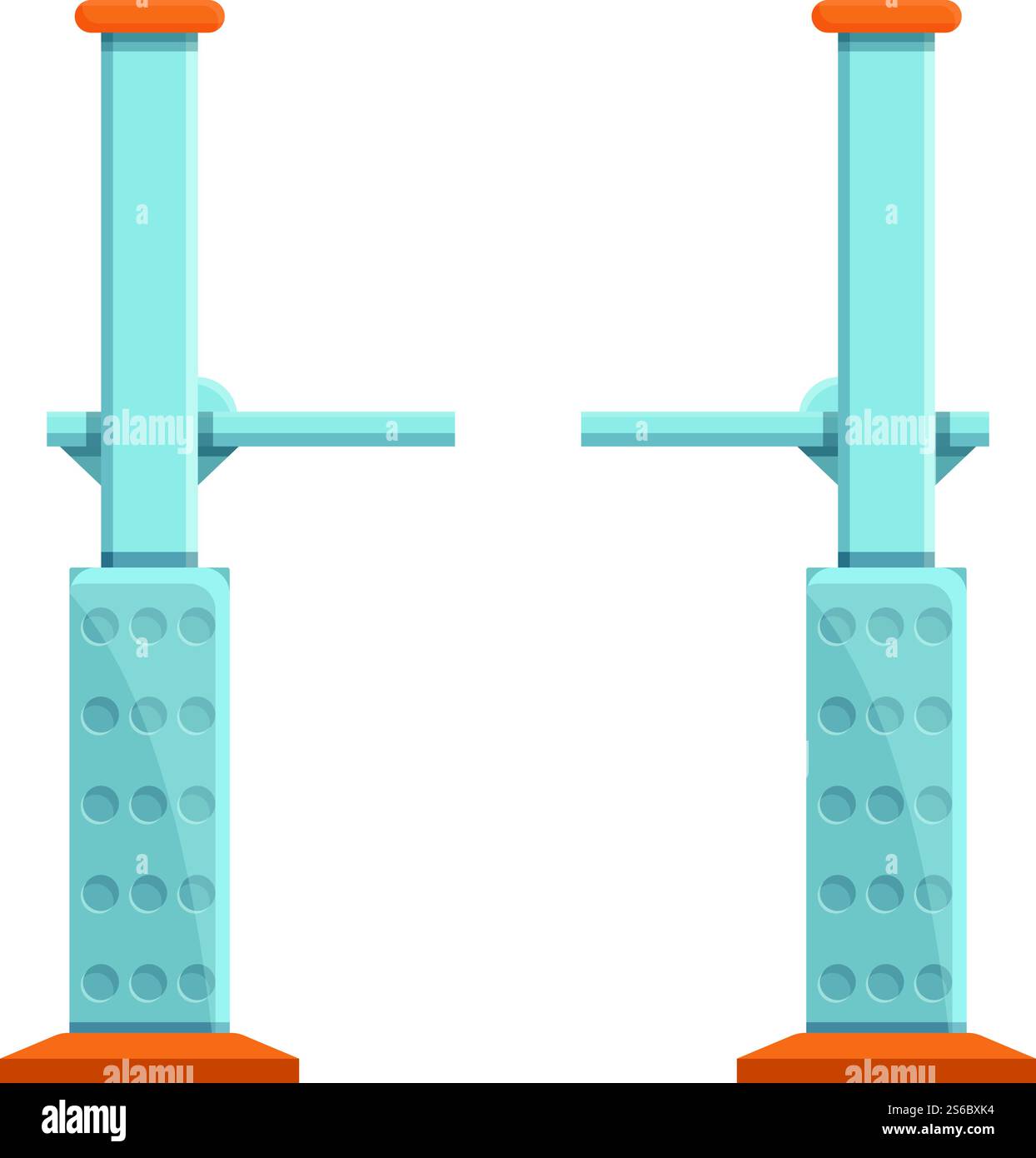 Vehicle elevator icon. Cartoon of vehicle elevator vector icon for web ...