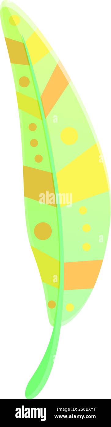 Lost feather icon. Cartoon of lost feather vector icon for web design ...