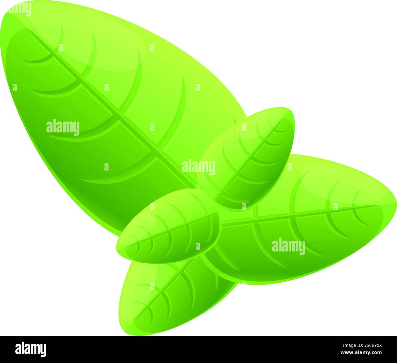 Basil herb icon. Cartoon of basil herb vector icon for web design ...