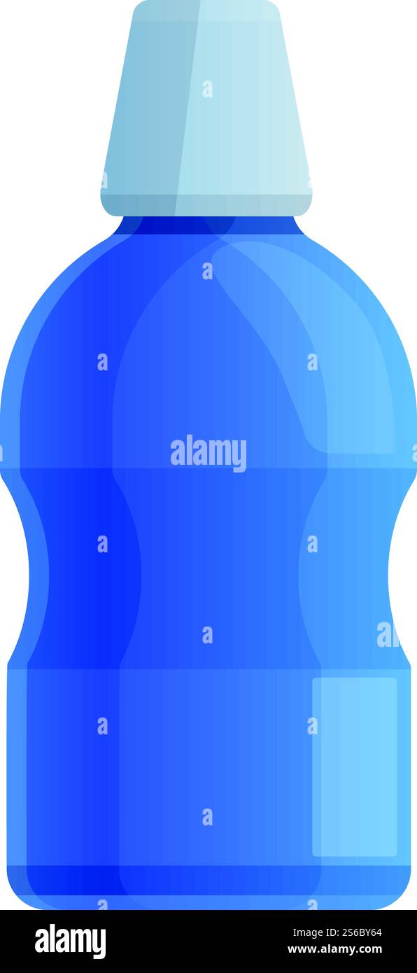 Teeth rinse icon. Cartoon of teeth rinse vector icon for web design ...