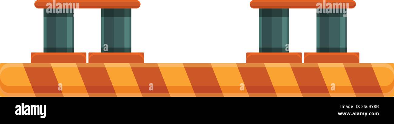 Automative car lift icon. Cartoon of automative car lift vector icon ...