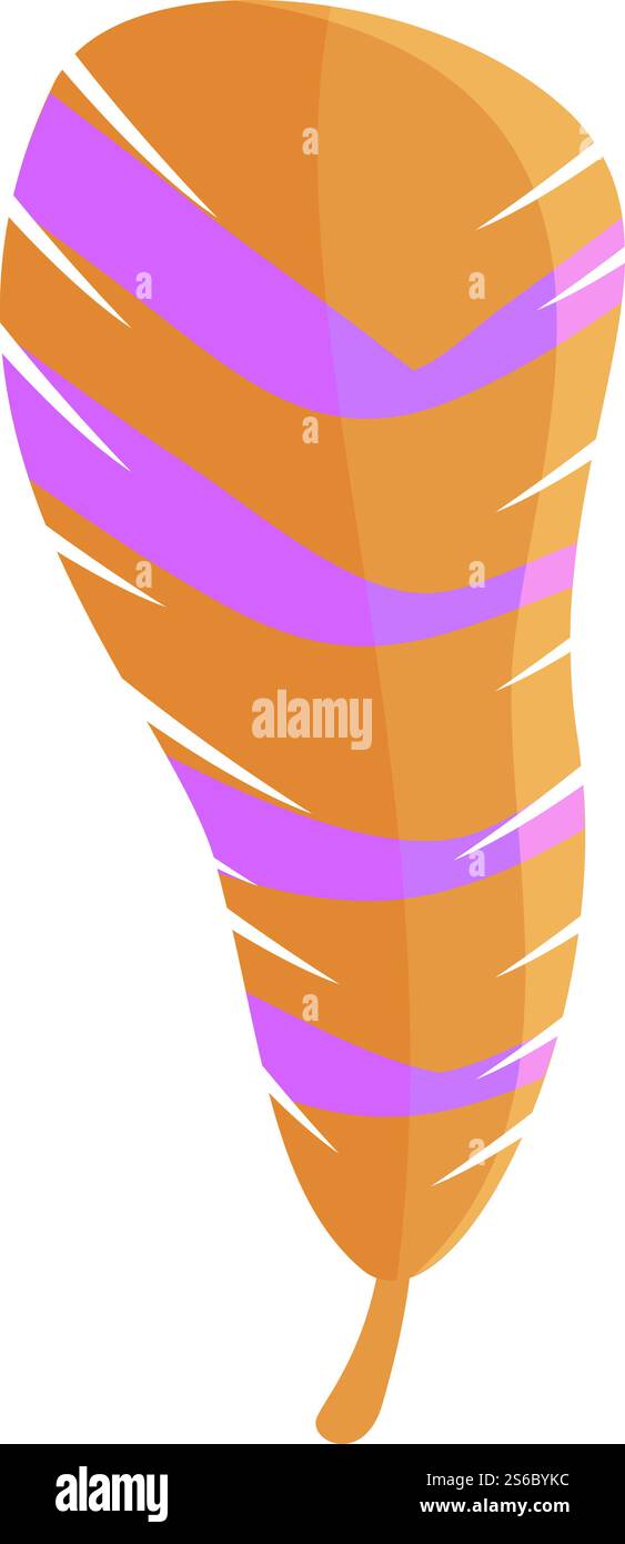 Feather poem icon. Cartoon of feather poem vector icon for web design ...