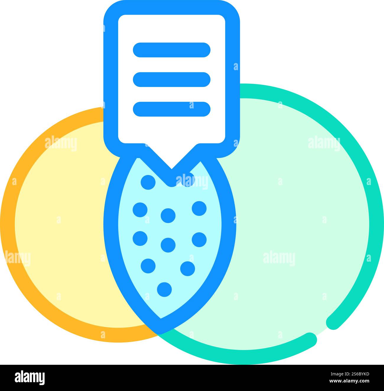circle of relationships color icon vector. circle of relationships sign ...