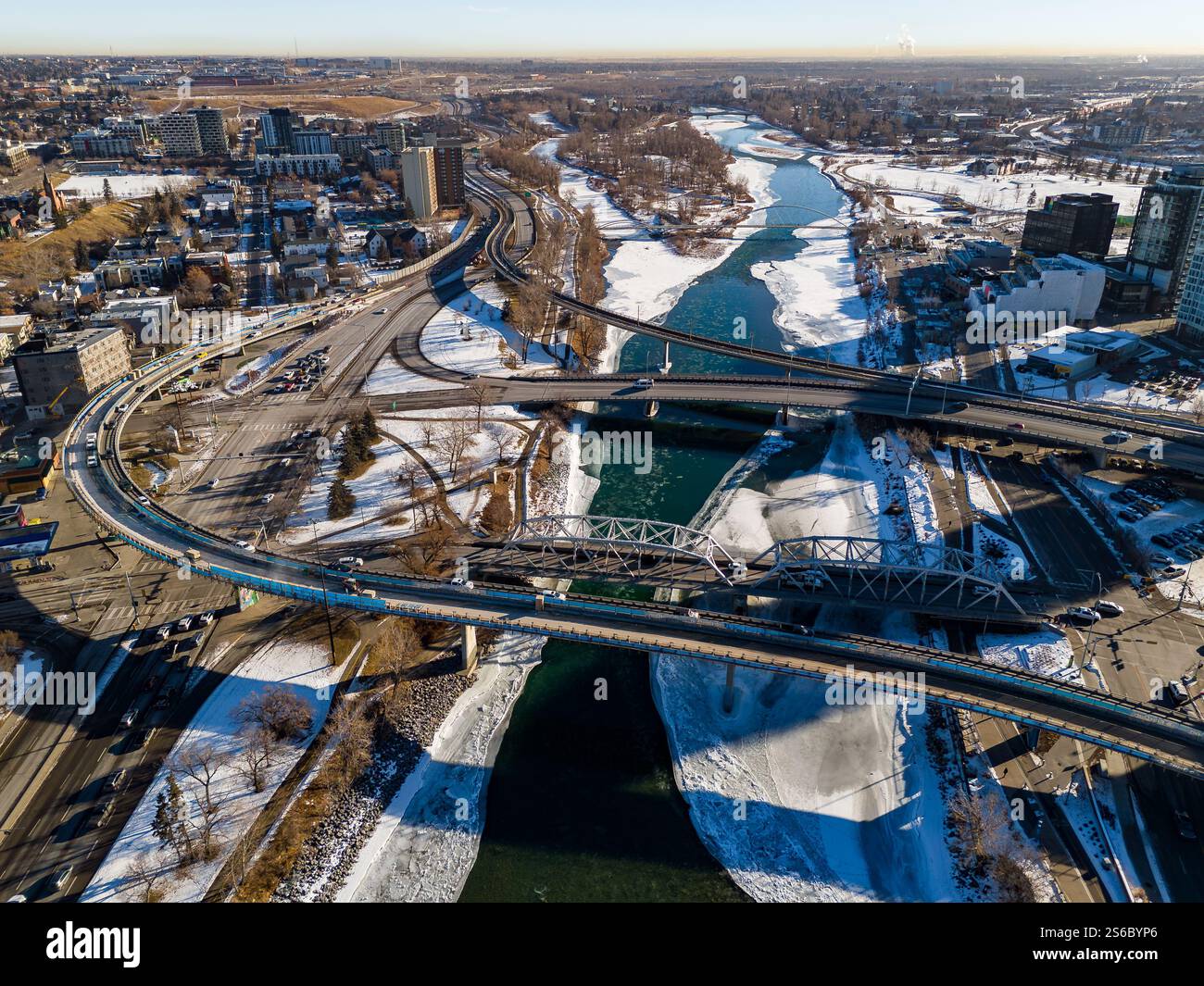 Tracking shot river intersection hi-res stock photography and images ...