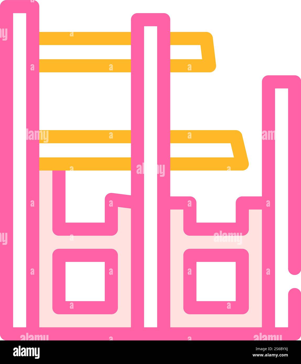 building contruction color icon vector. building contruction sign ...