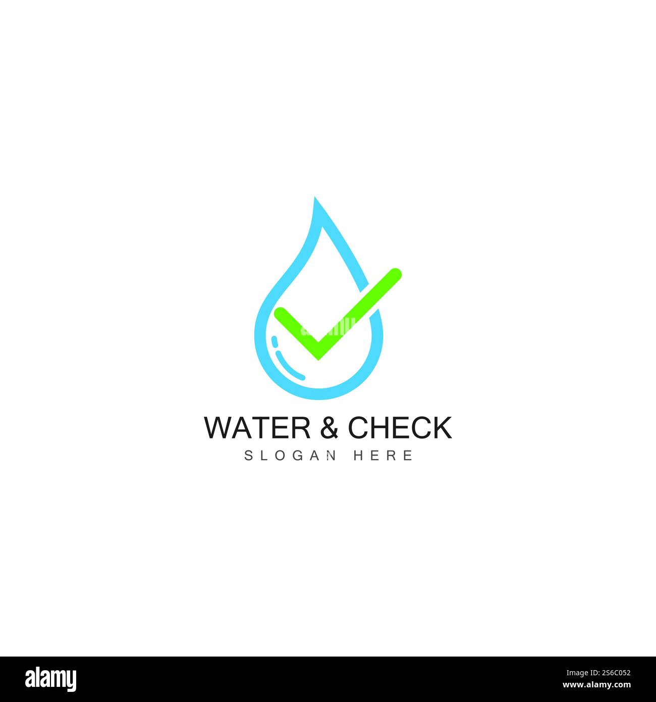 water drop check mark icon vector illustration design template web ...