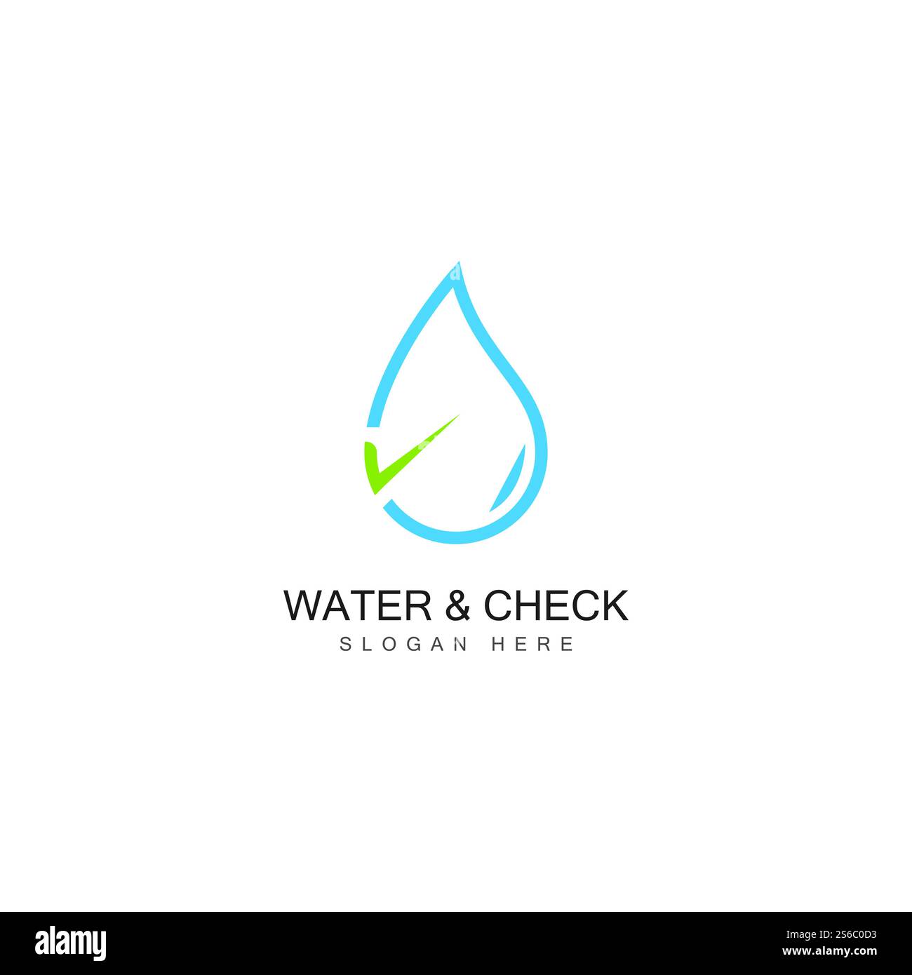 water drop check mark icon vector illustration design template web ...