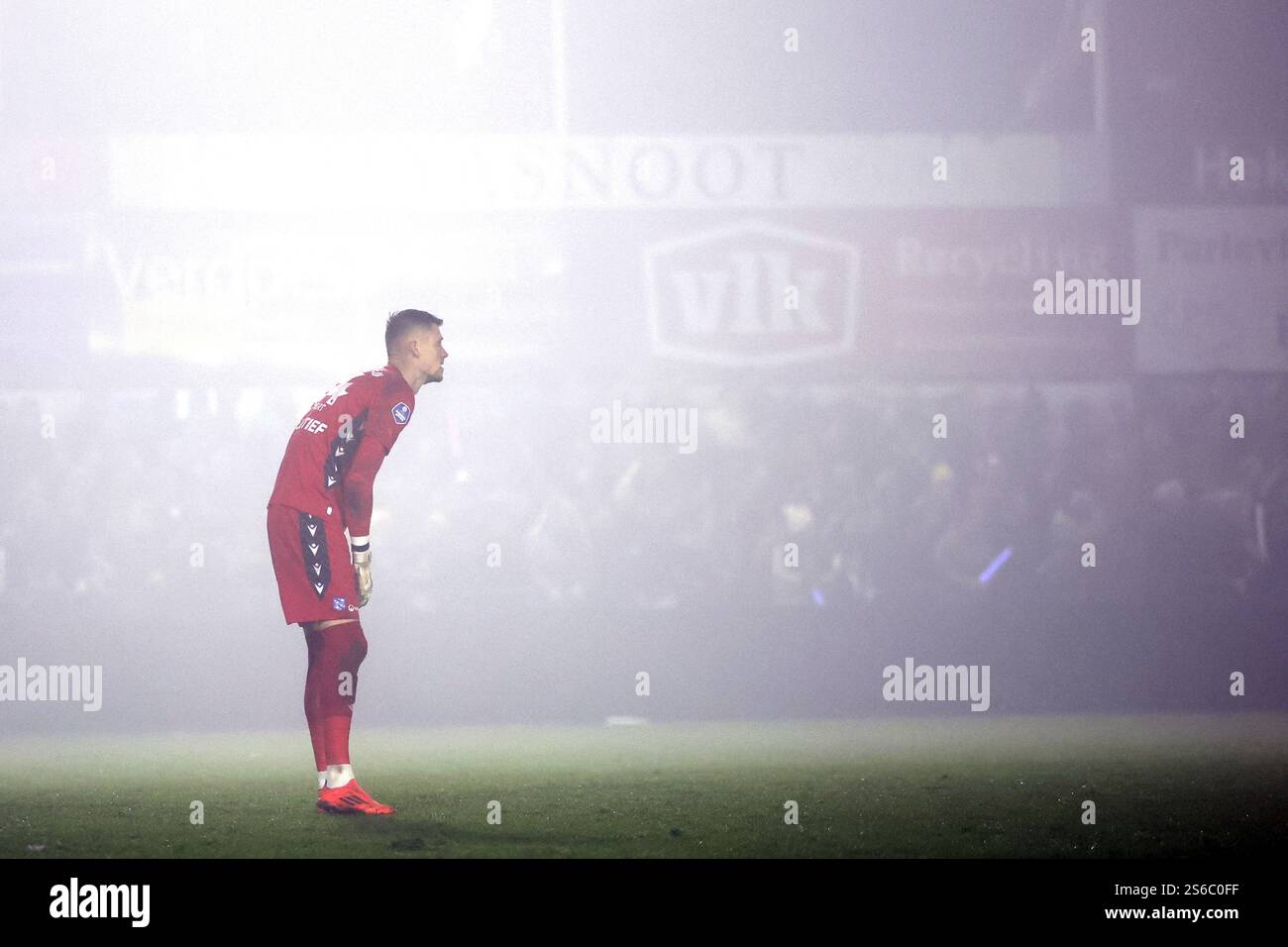 KATWIJK AAN ZEE - sc Heerenveen goalkeeper Andries Noppert during the ...