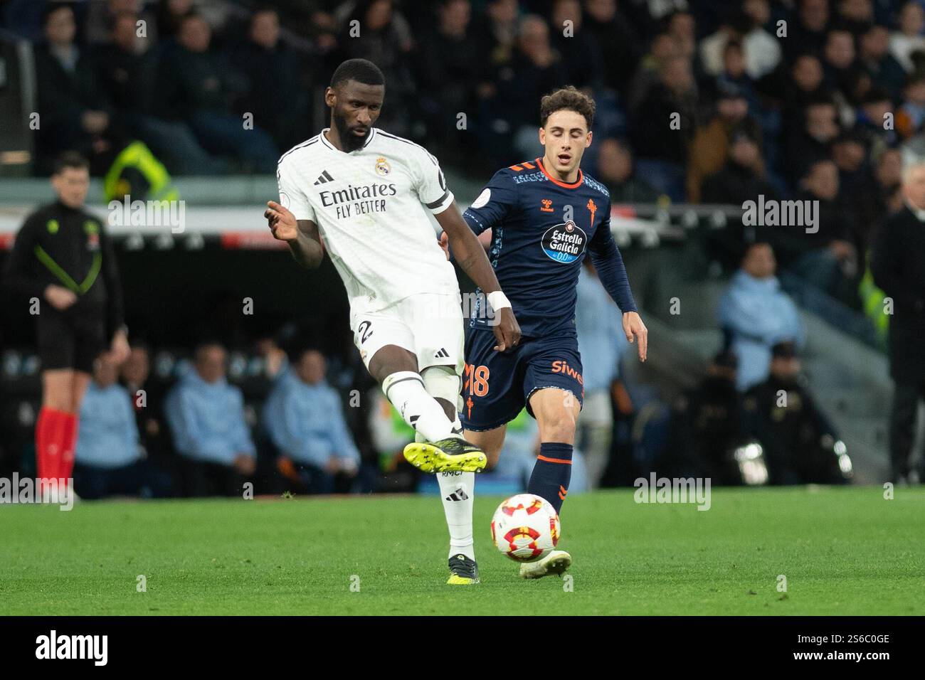 Spanish King Cup (Copa del Rey) soccer match Real Madrid vs Celta at ...