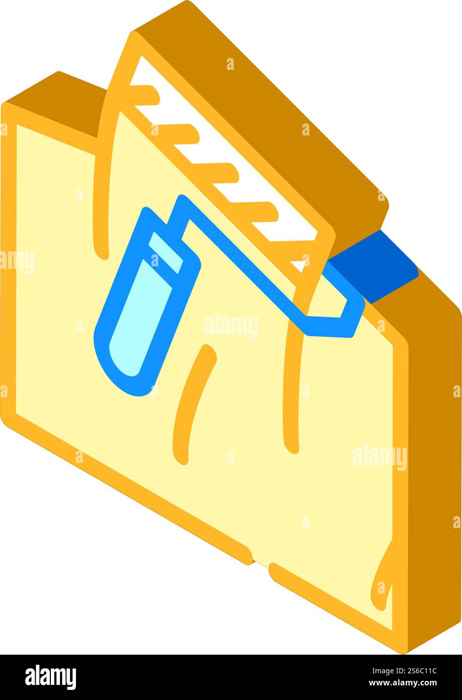 painting wall isometric icon vector. painting wall sign. isolated ...