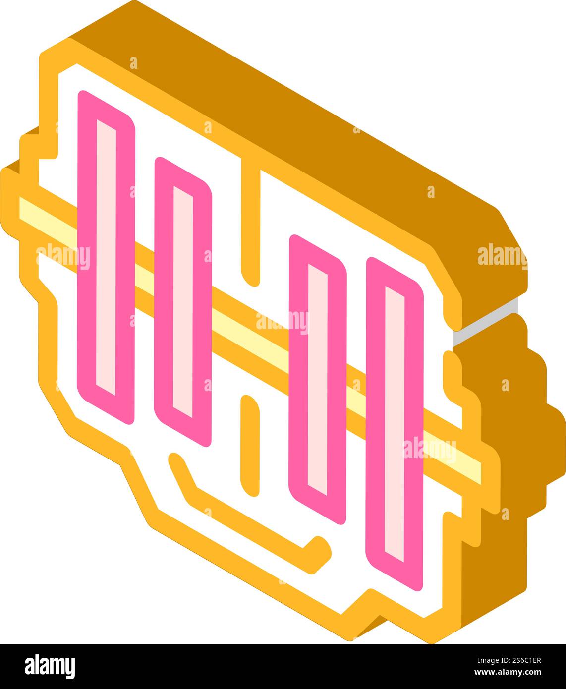 electrical generator isometric icon vector. electrical generator sign ...