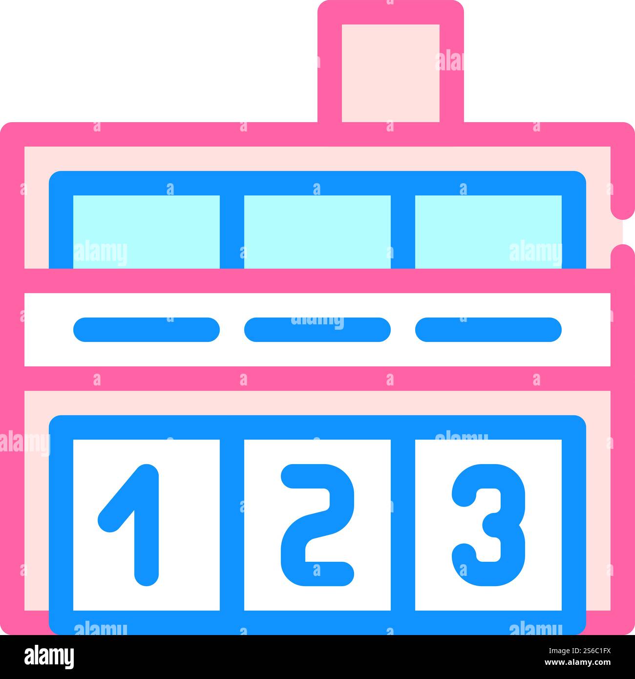 fire department building color icon vector. fire department building ...