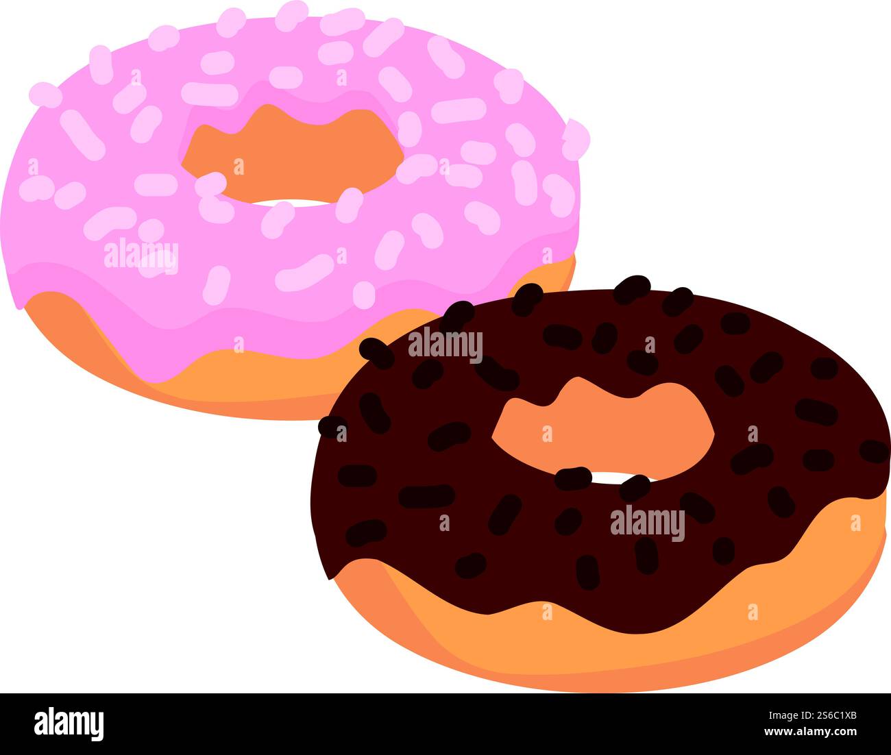 Bakery factory sweet donuts icon. Isometric of bakery factory sweet ...